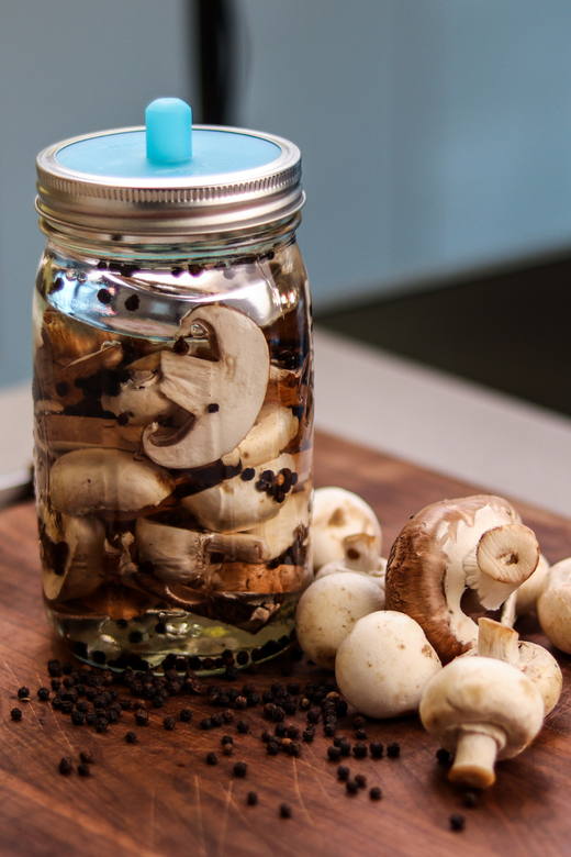 Fermentierte Champignons - Das Raketen-Ferment! - Sauer macht glücklich