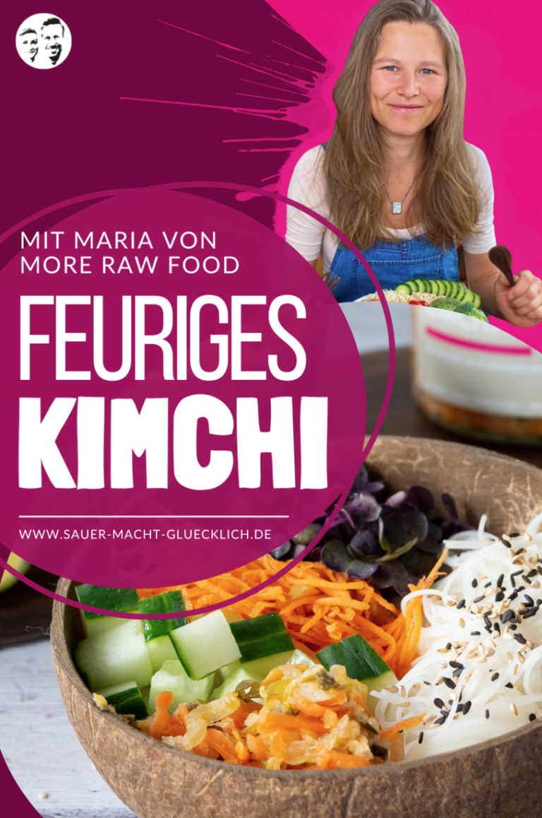 Das ultimative Kimchi Rezept von MoreRawFood - Sauer macht glücklich